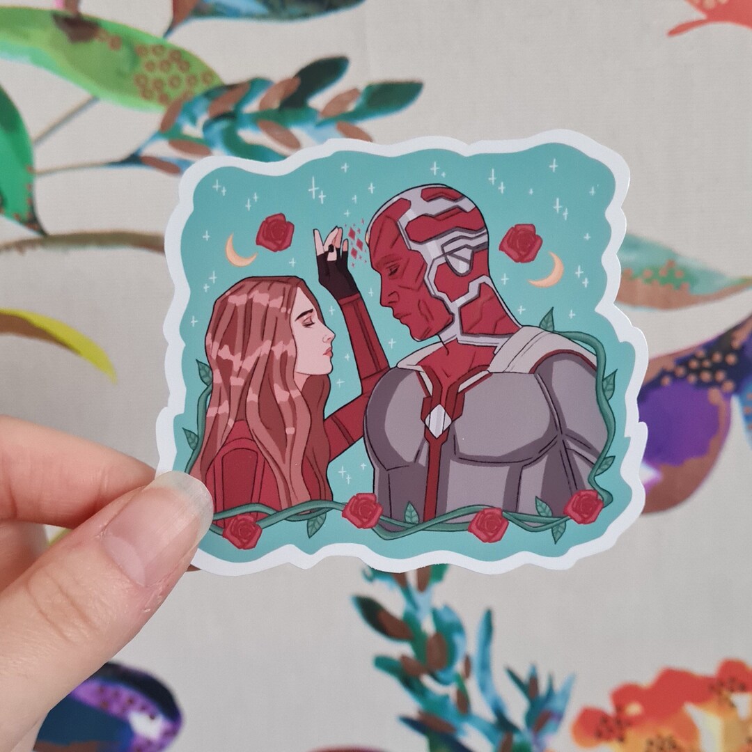 Wandavision Sticker - Etsy