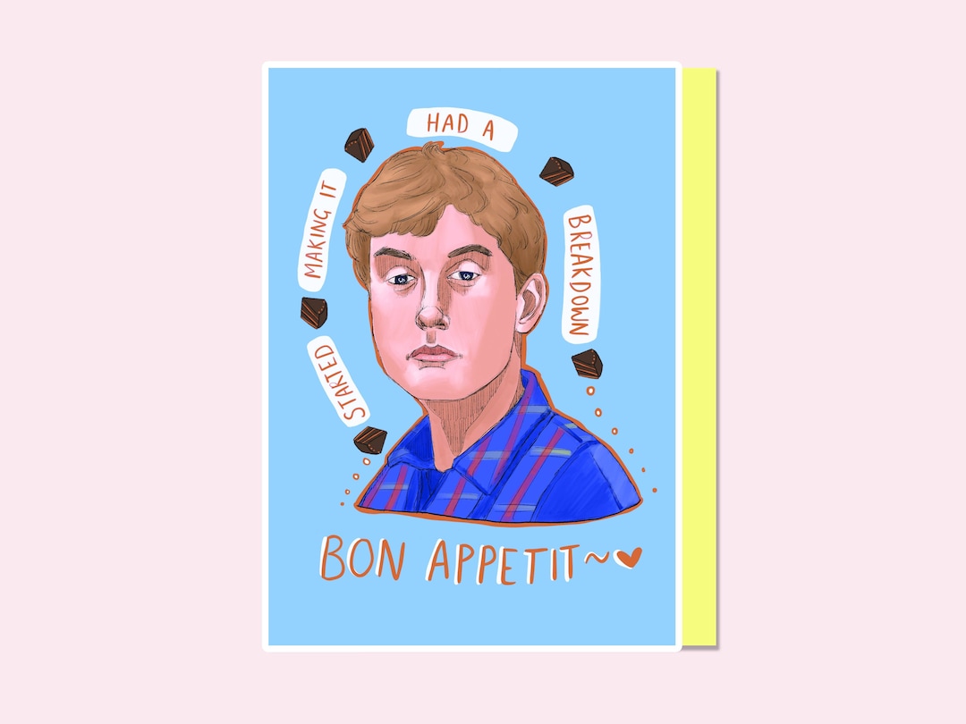 James Acaster Meme Card Great British Bake off Card - Etsy