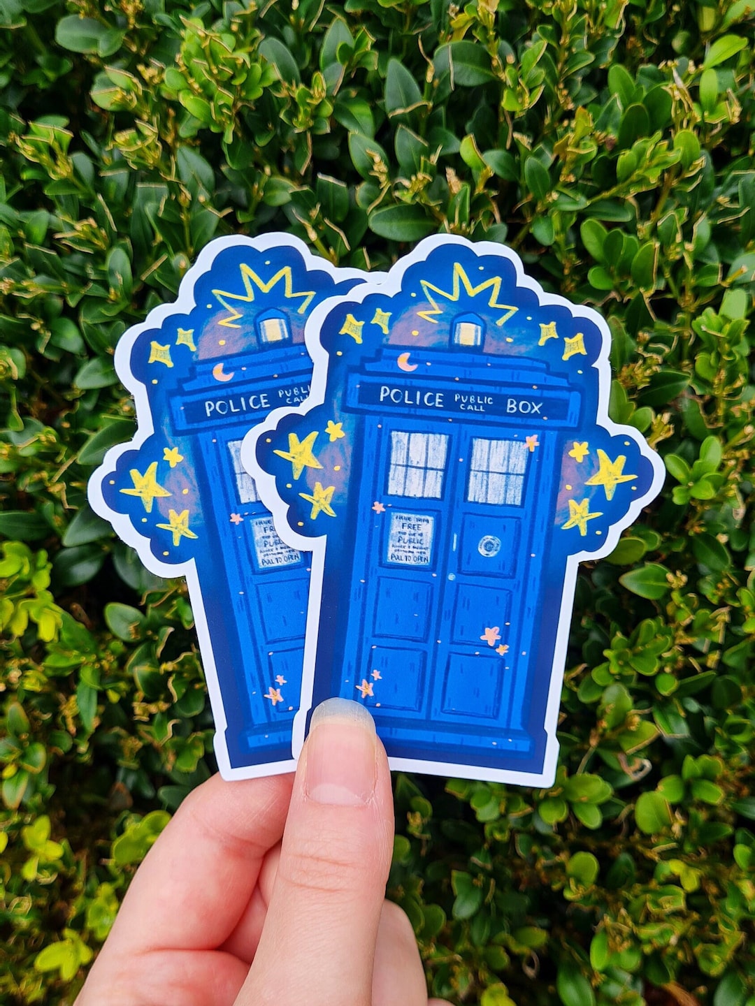 Police Box Sticker | Tardis Sticker - Etsy