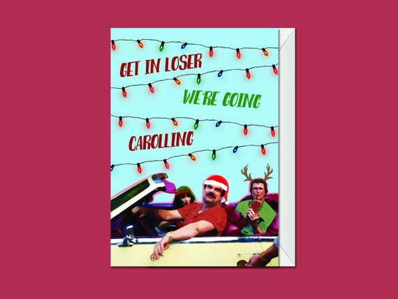 Stranger Things Christmas Card Hopper Christmas Card | Etsy