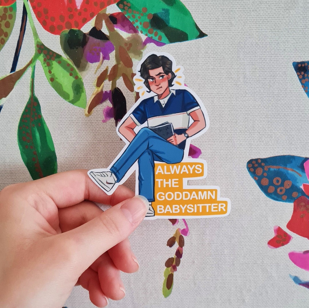 Stranger Things Sticker Steve Harrington Sticker Stranger Things Season ...