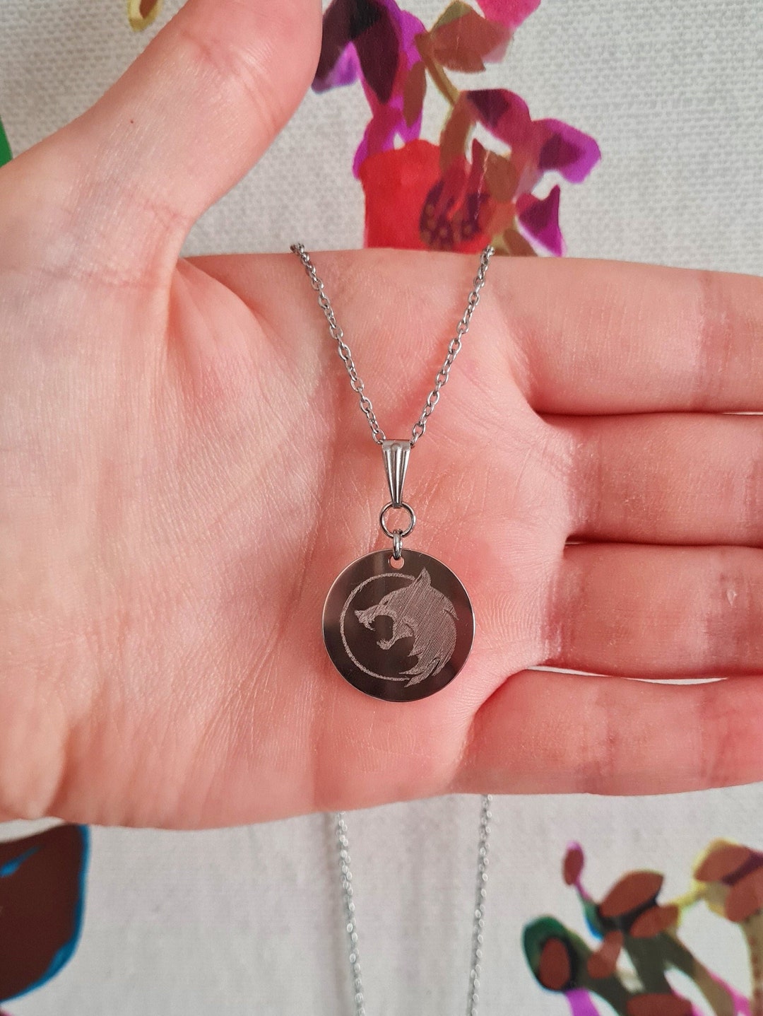 The Witcher Necklace | the Witcher Pendant | the Witcher Medallion - Etsy