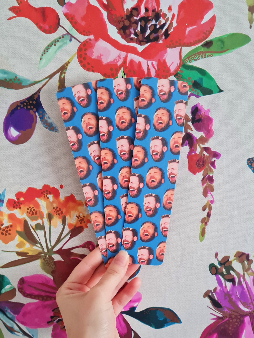 Chris Evans Bookmark Meme Bookmark Funny Bookmark - Etsy
