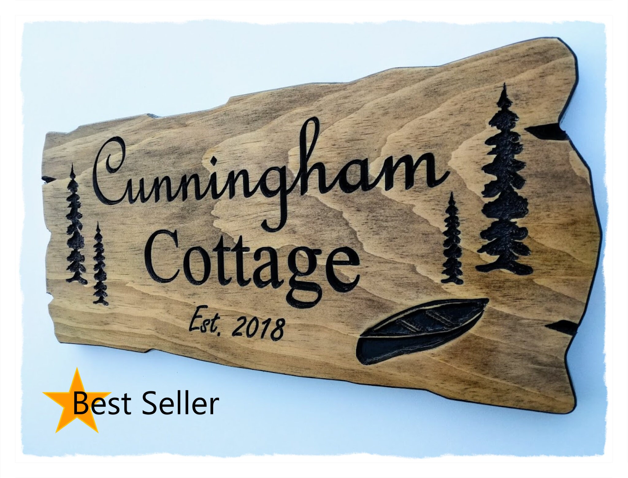 Rustic Wood Trail Signs - Etsy Canada