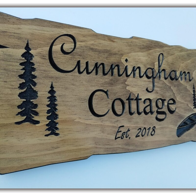 Carved Wood Signs - Etsy