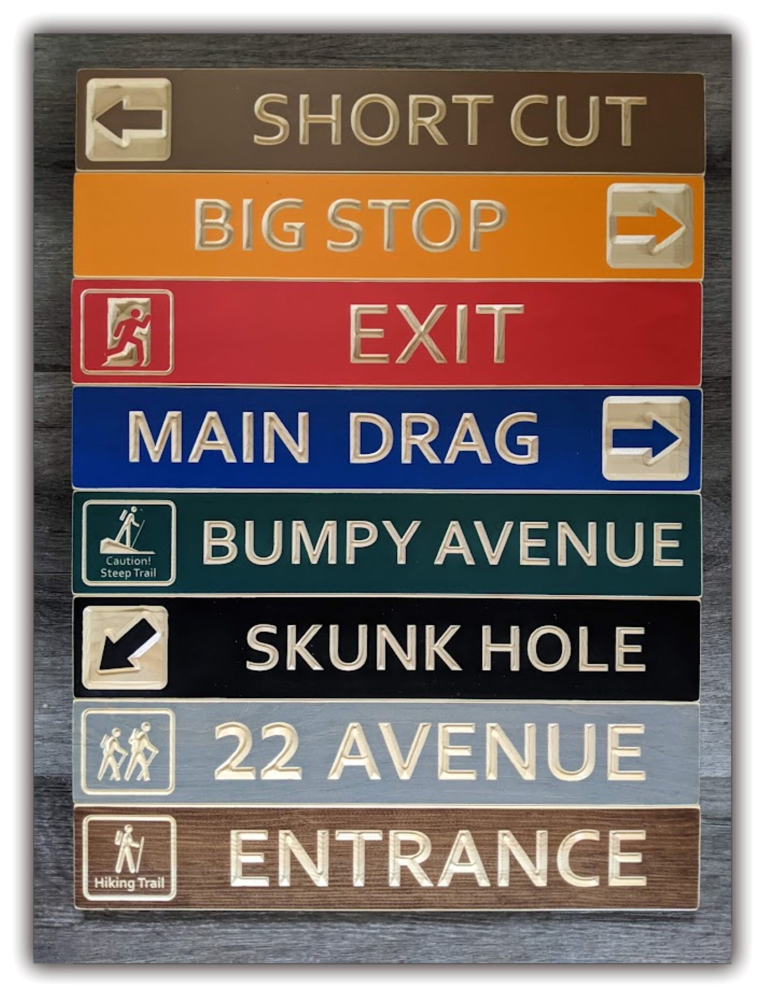 Custom Signs for Memorial Sign Trail Sign Personalized Trail - Etsy