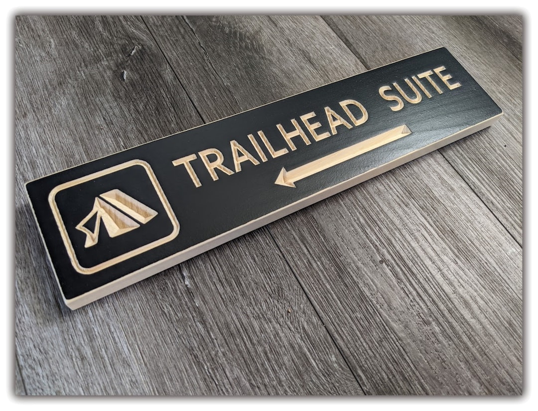 Custom Signs for Trail Sign Personalized Trail Sign Street - Etsy