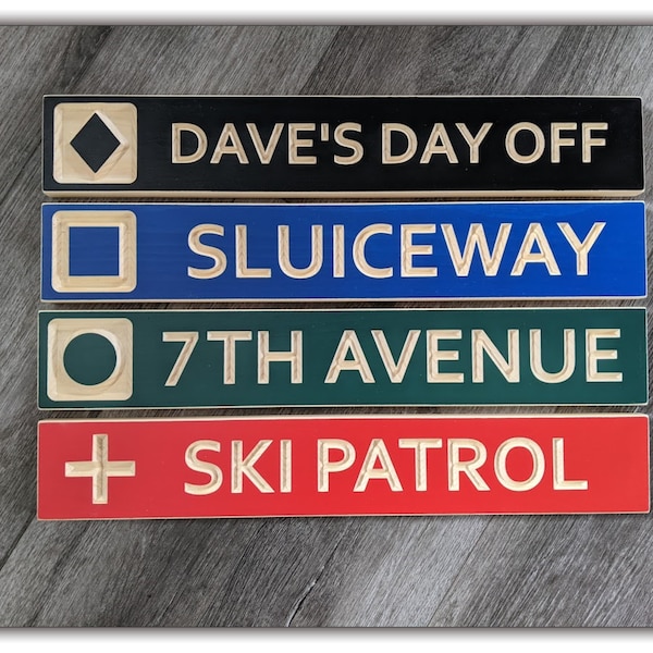 Ski Sign - Etsy