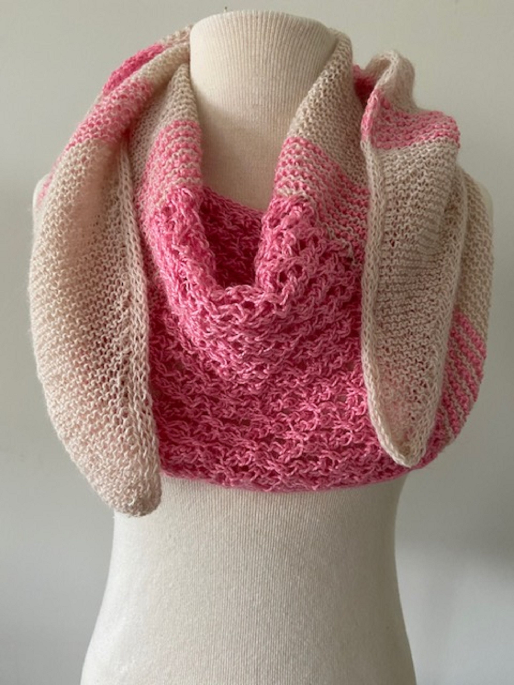 Pink Offwhite Lace Wrap - Etsy
