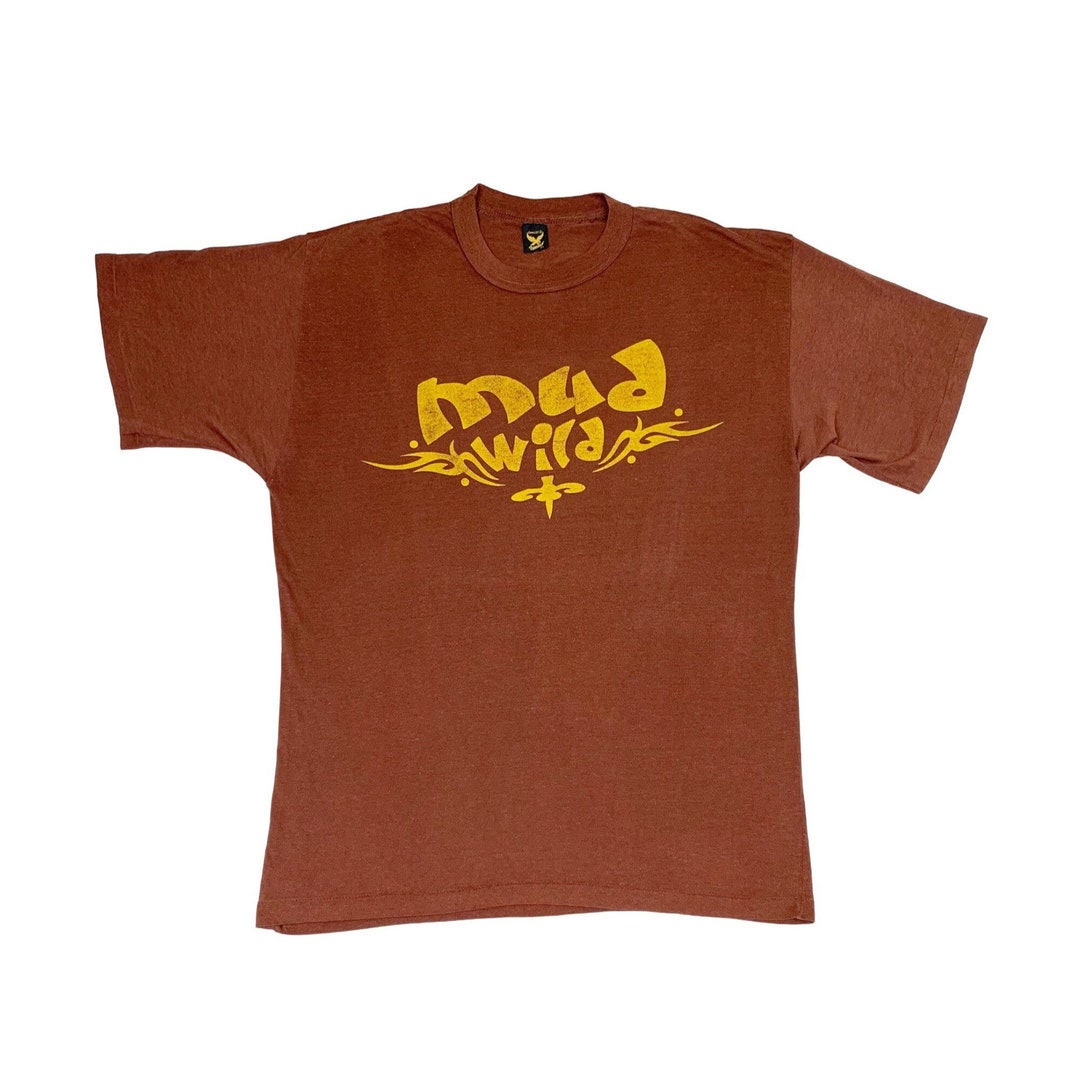 Vintage Mud Wild T-shirt Brown XL Mudding Jeep Truck off Road Single ...