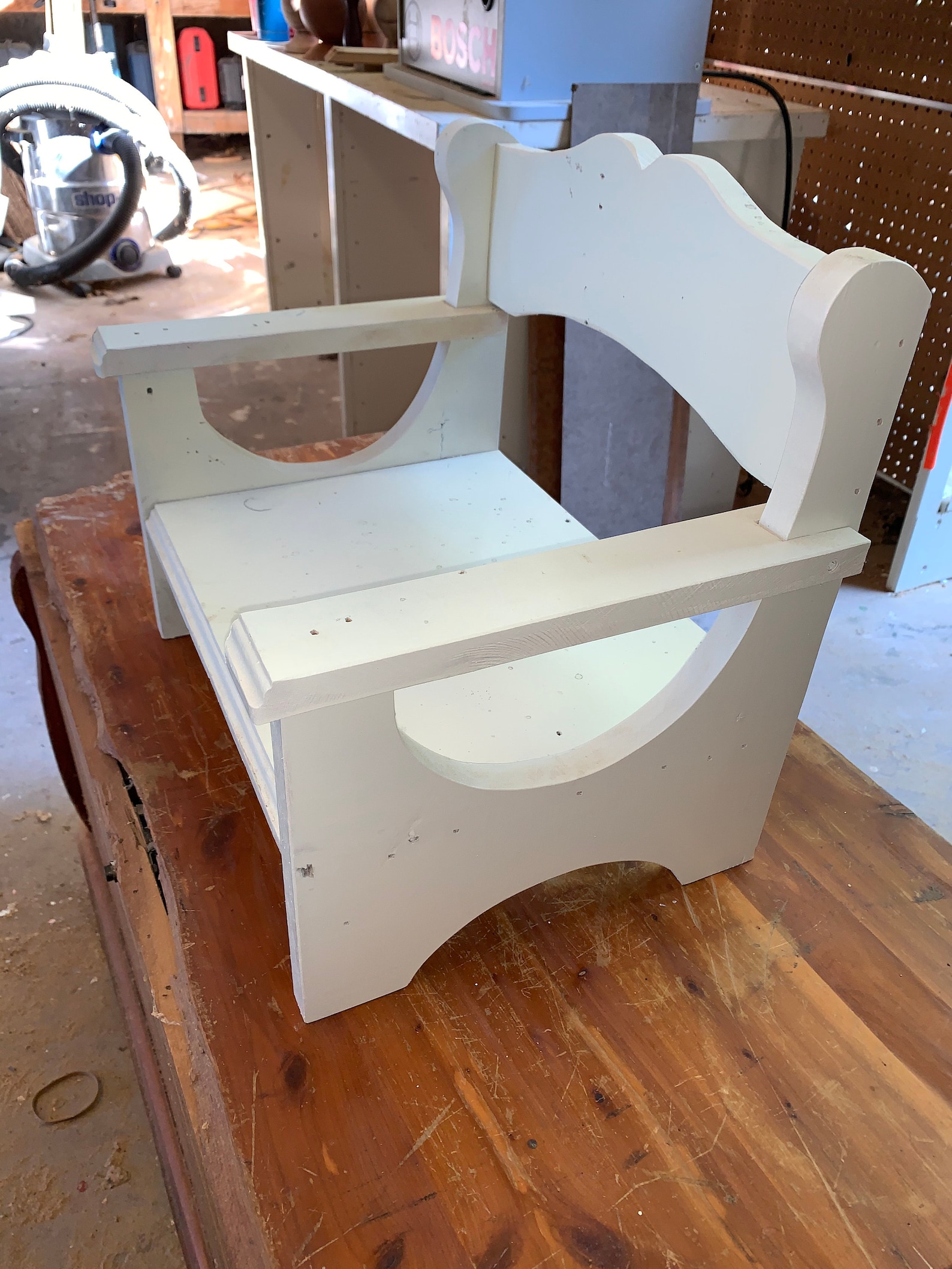 White or Color of Choice Poppy Bench | Etsy