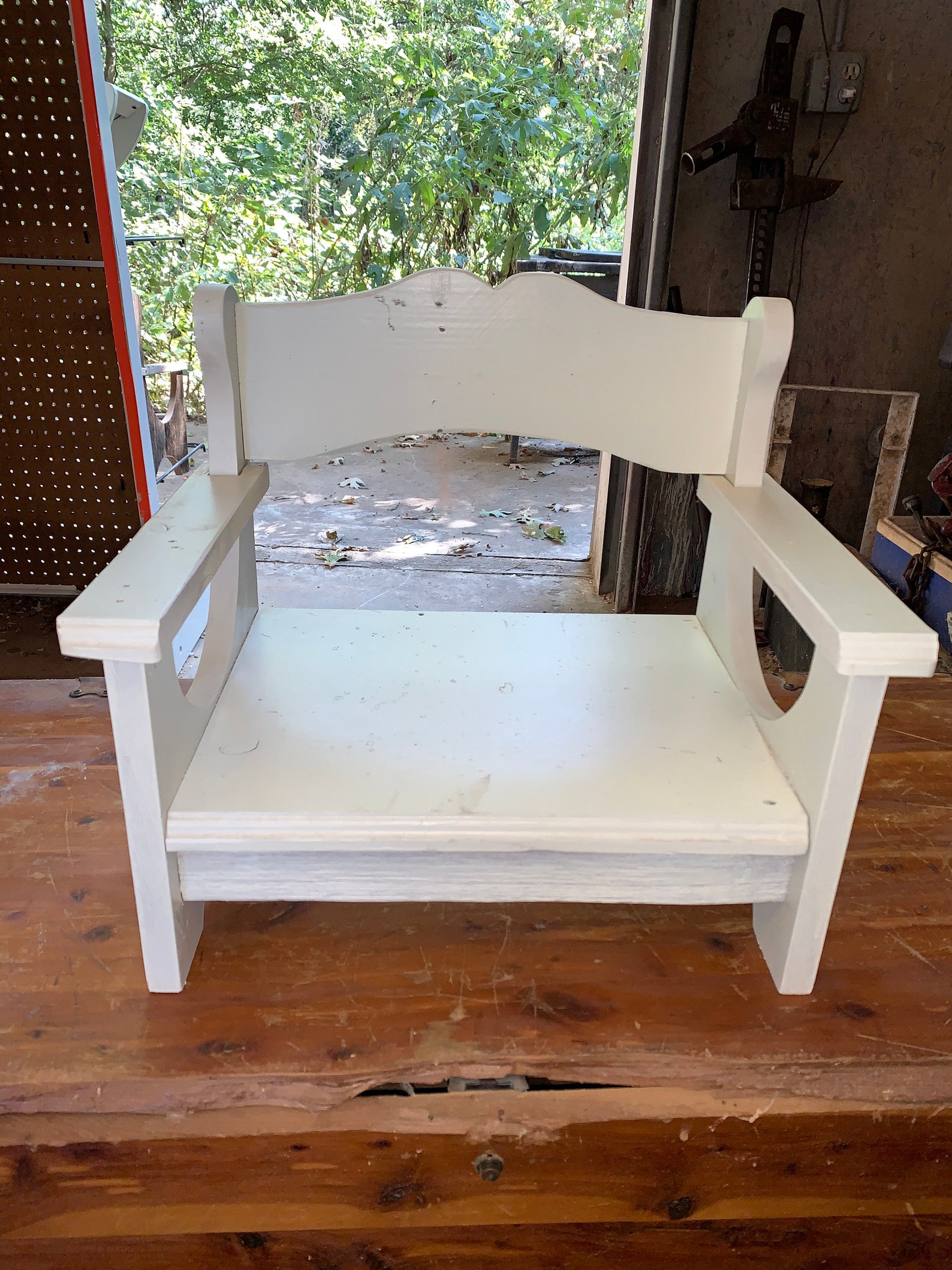 White or Color of Choice Poppy Bench | Etsy