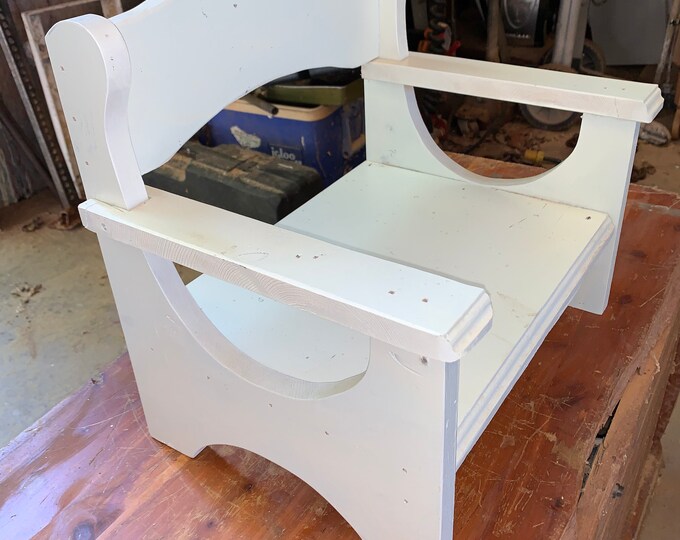 White or Color of Choice Poppy Bench - Etsy