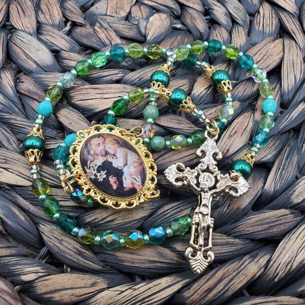 St Joseph Rosary - Etsy