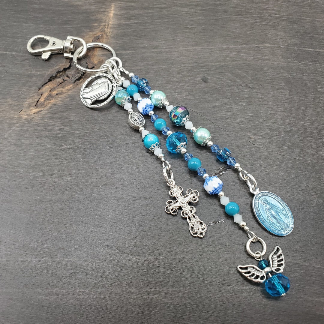 Mother Mary Gifts Mother Mary Key Chains Blessed Mother Catholic Gifts ...