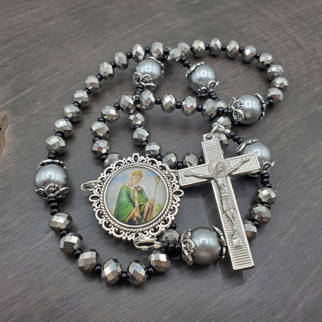 Saint Patrick Rosary Saint Patrick Gifts Saint Patrick Rosaries Irish ...