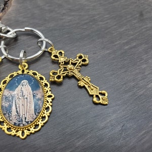 Our Lady of Fatima Gifts Our Lady of Fatima Key Chains Catholic Key ...