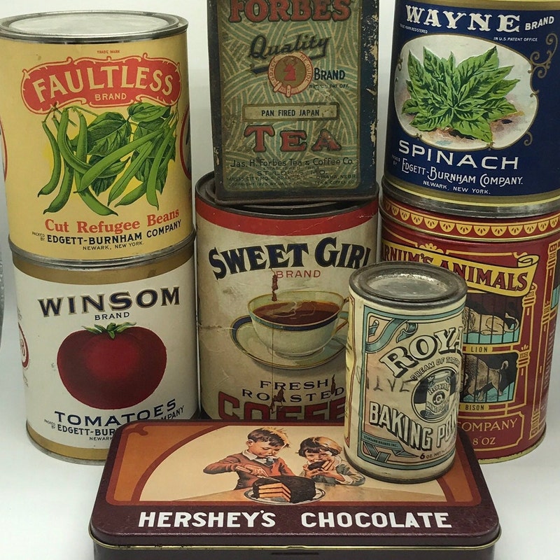 Kitchen Tins - Etsy