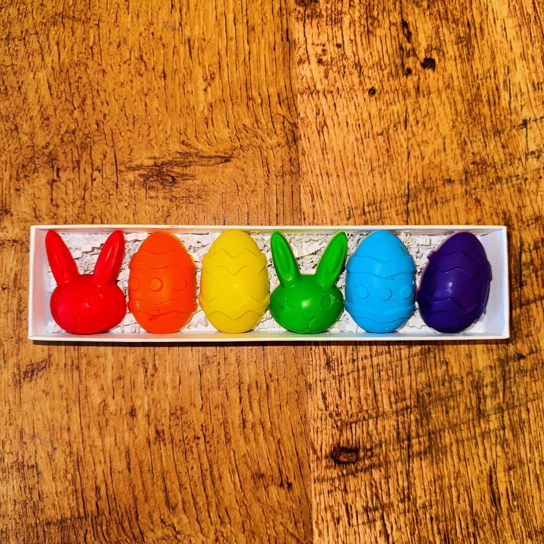 Easter Crayons, Easter Basket Filler, Easter Basket Crayons, Easter ...