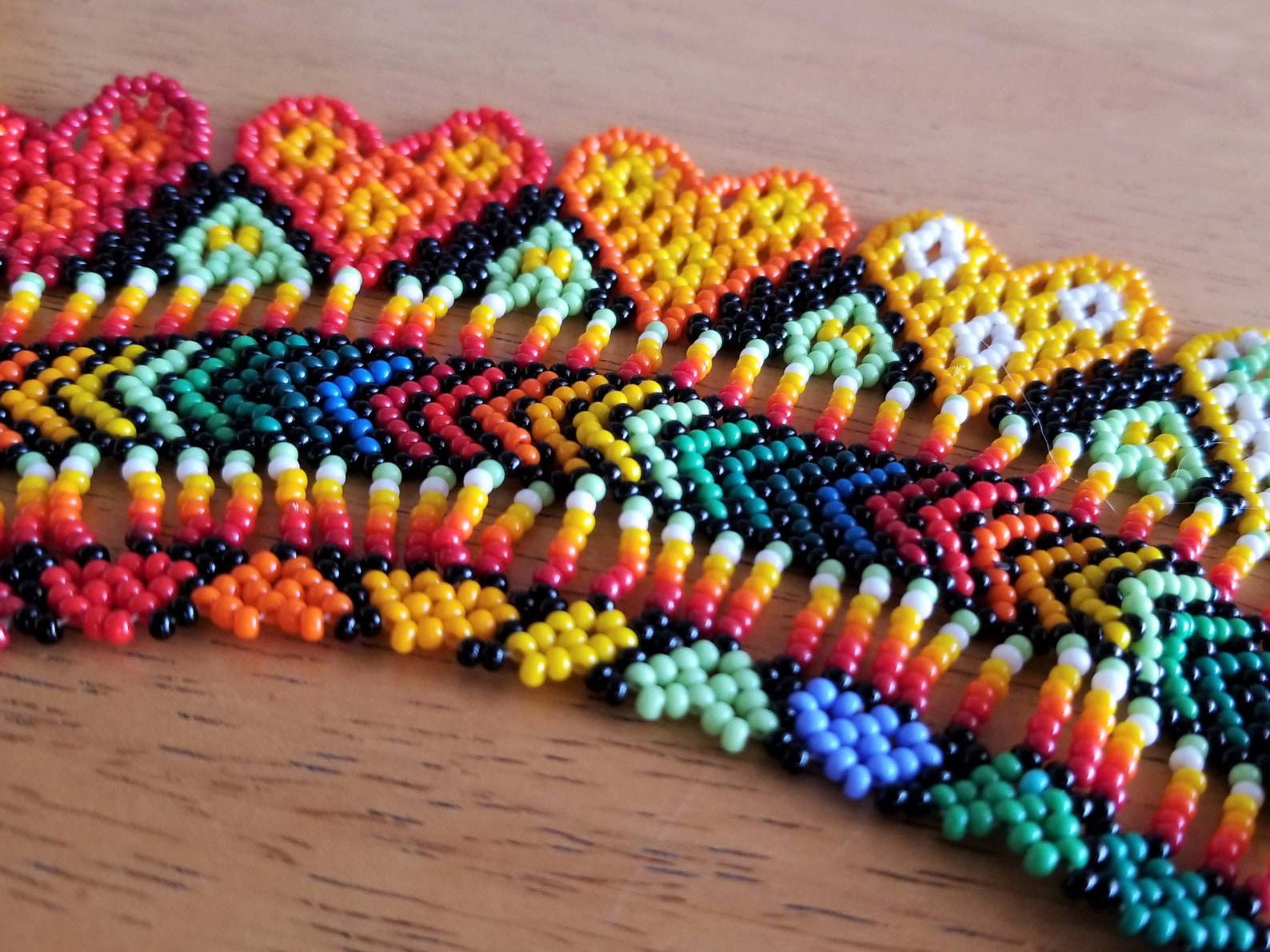 Handmade Colombian Necklace Indigenous Unique Jewelry Sacred - Etsy