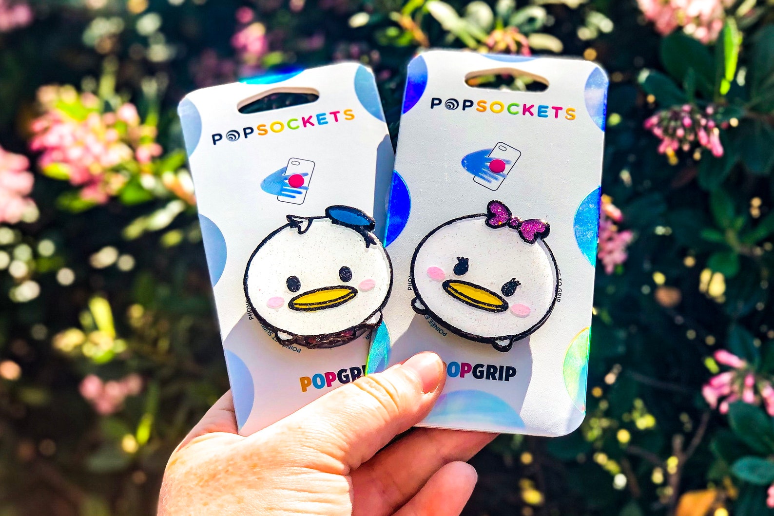 Donald or Daisy Duck Tsum Inspired Phone Grip Popsocket Holder | Etsy