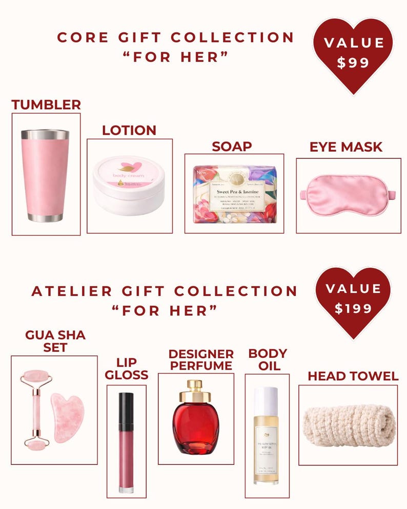 Core Luxury Gift Collection for Her - Etsy