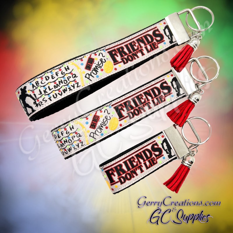 Strangers Things Keychain - Etsy