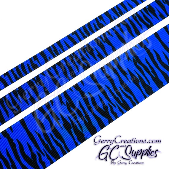 Tiger Stripe Grosgrain Ribbon