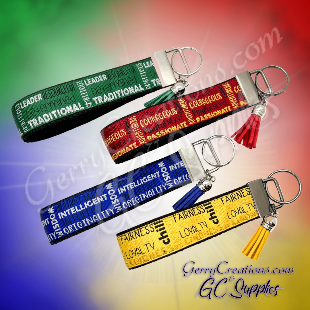 Wizards - USDR Ribbon Keyfob Keyring Keychain Fob Words to Live by ...