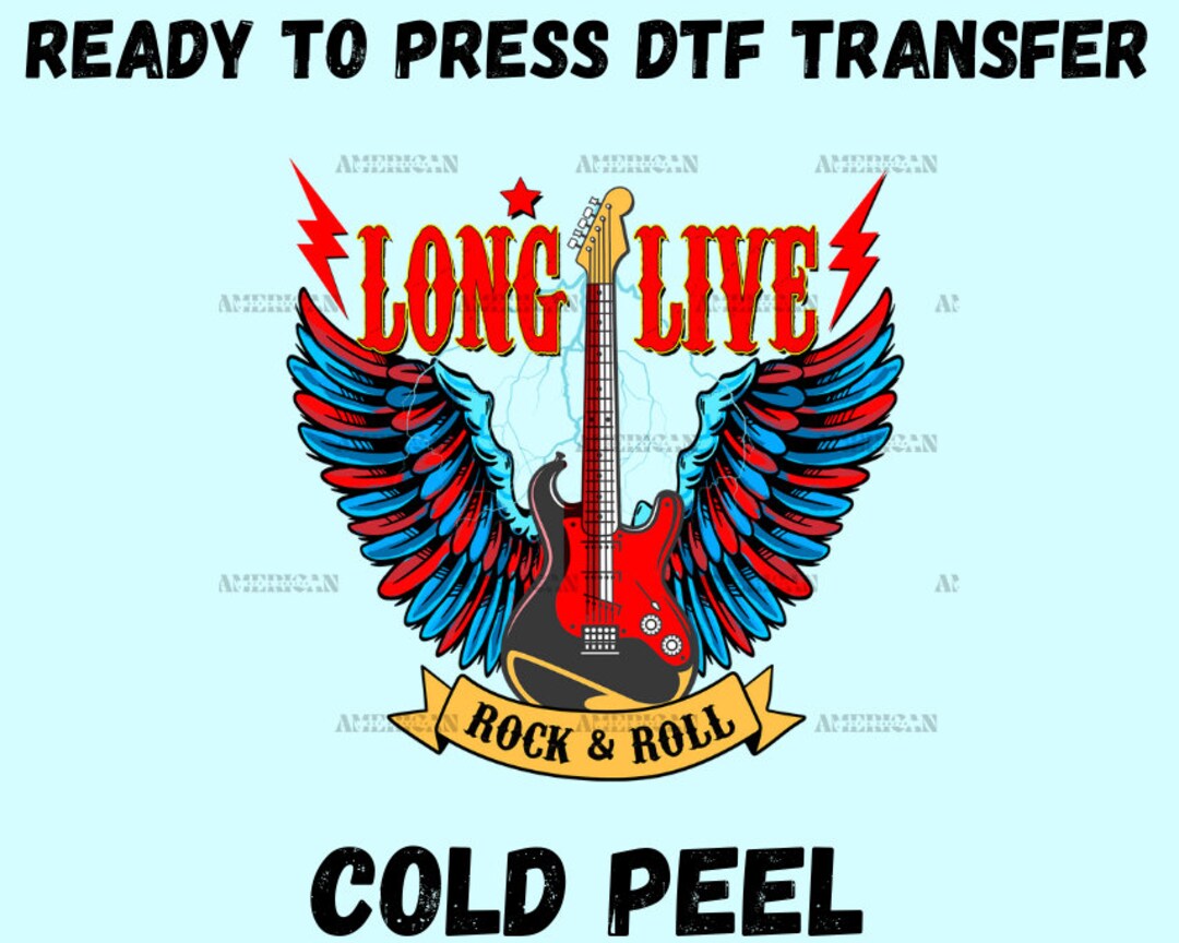 Long Live America DTF Transfer Ready to Press July 4th DTF - Etsy