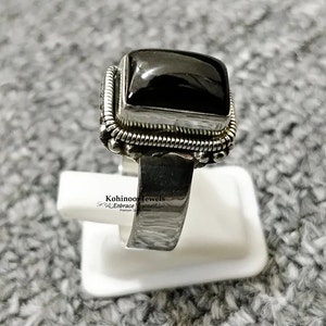 Lucifer Morningstar Rings | 925 Sterling Silver | Rectangle Shape ...