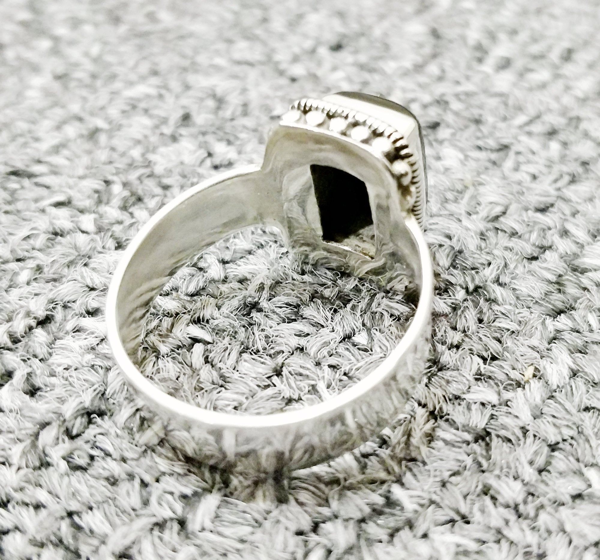 Lucifer Morningstar Rings 925 Sterling Silver Rectangle | Etsy