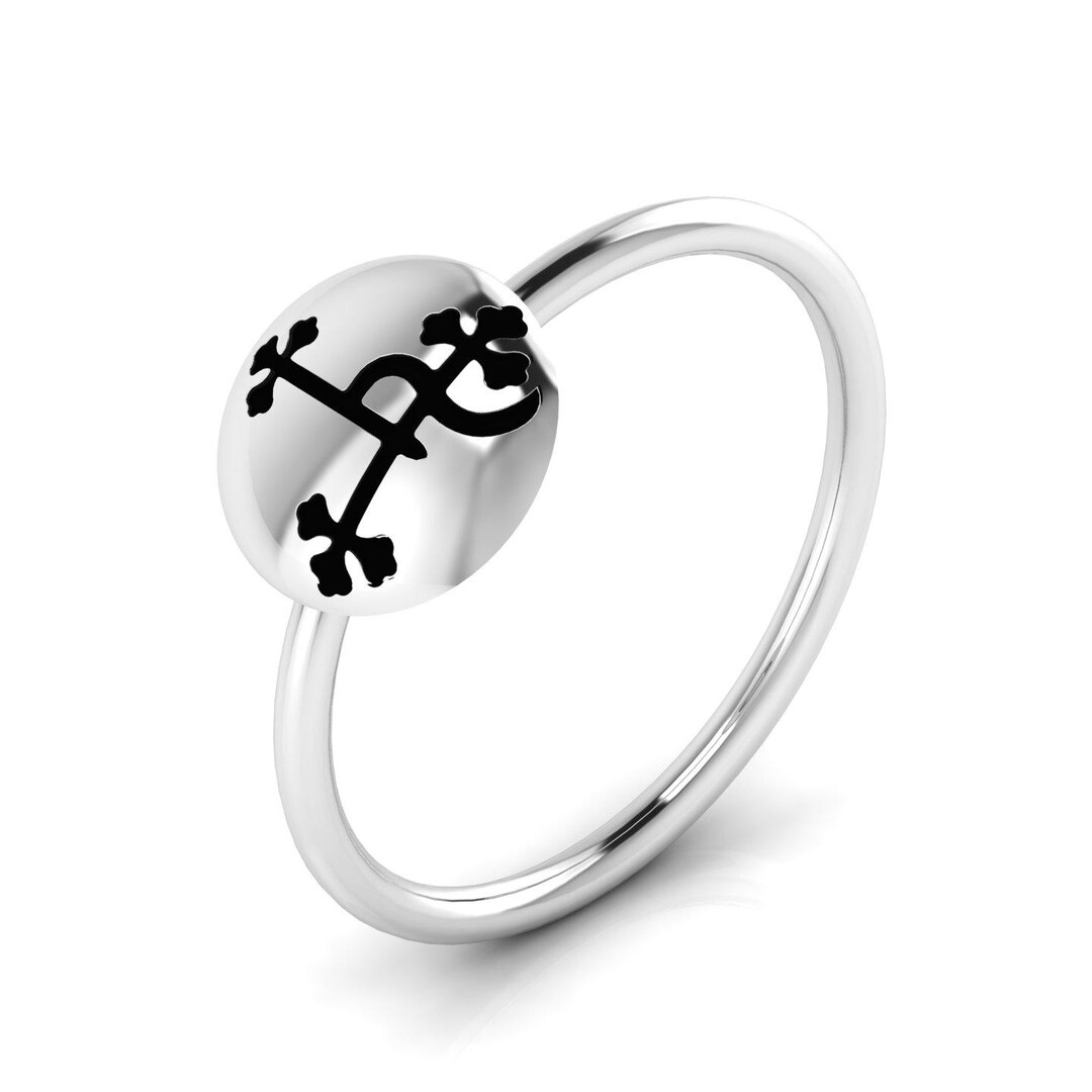 925 Silver Sigil of Lilith Ring | Seal Sigil of Lilith Jewelry ...