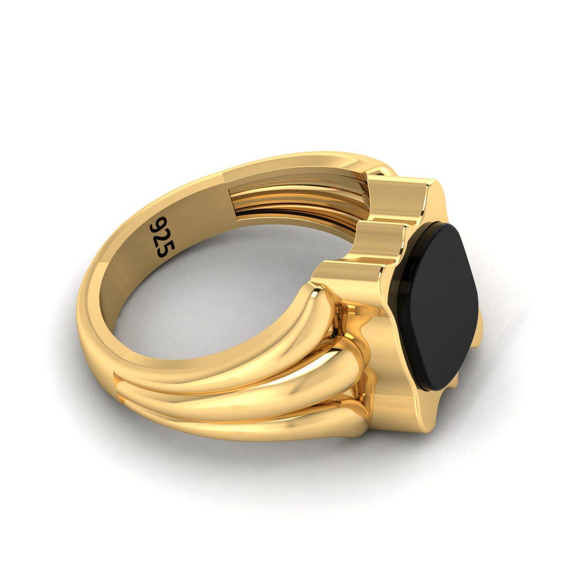 Luca Changretta Ring Peaky Blinders Gold Plated 925 Sterling Silver ...