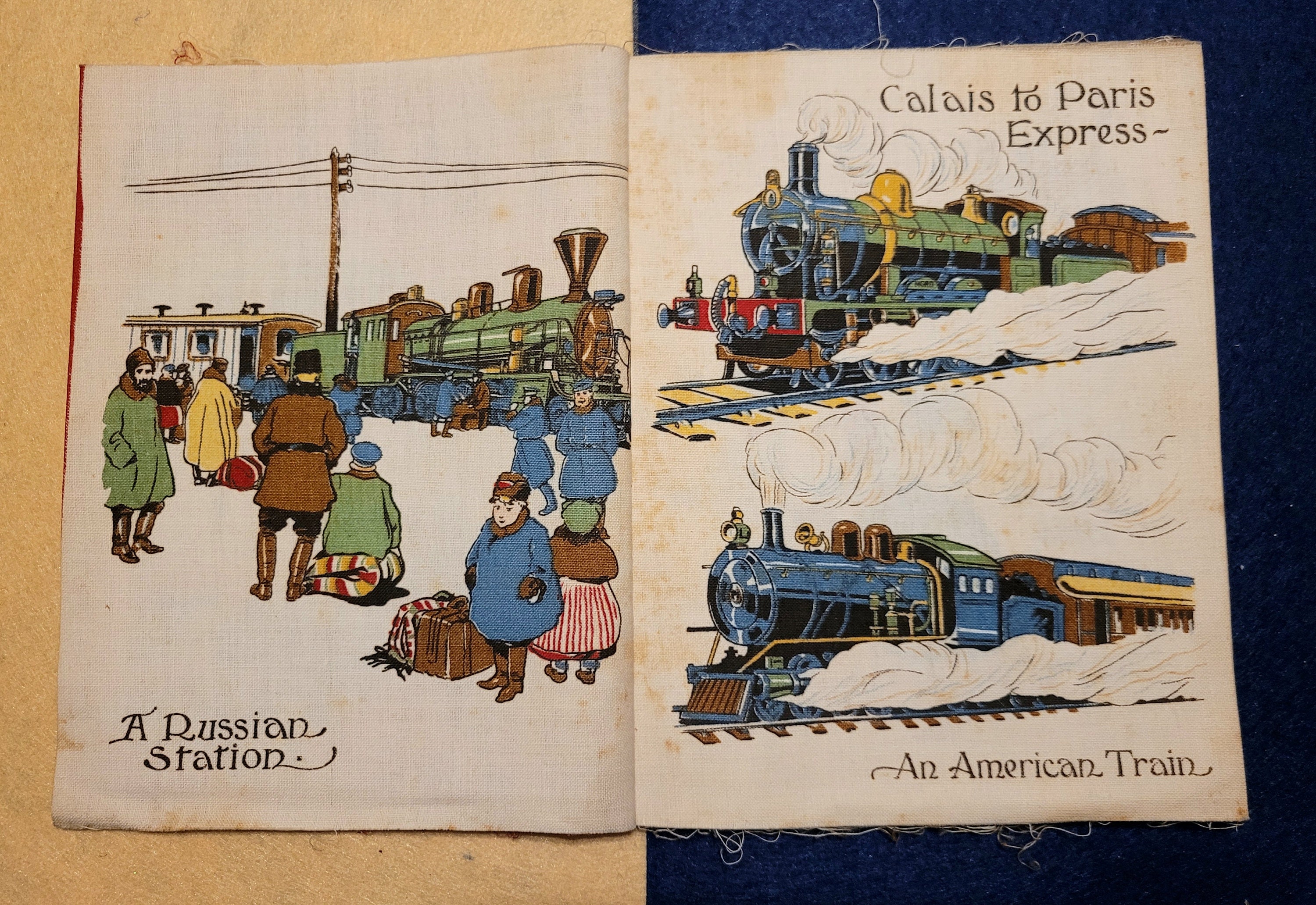 Dean's Rag Books Series 3 No. 61 Trains - Etsy