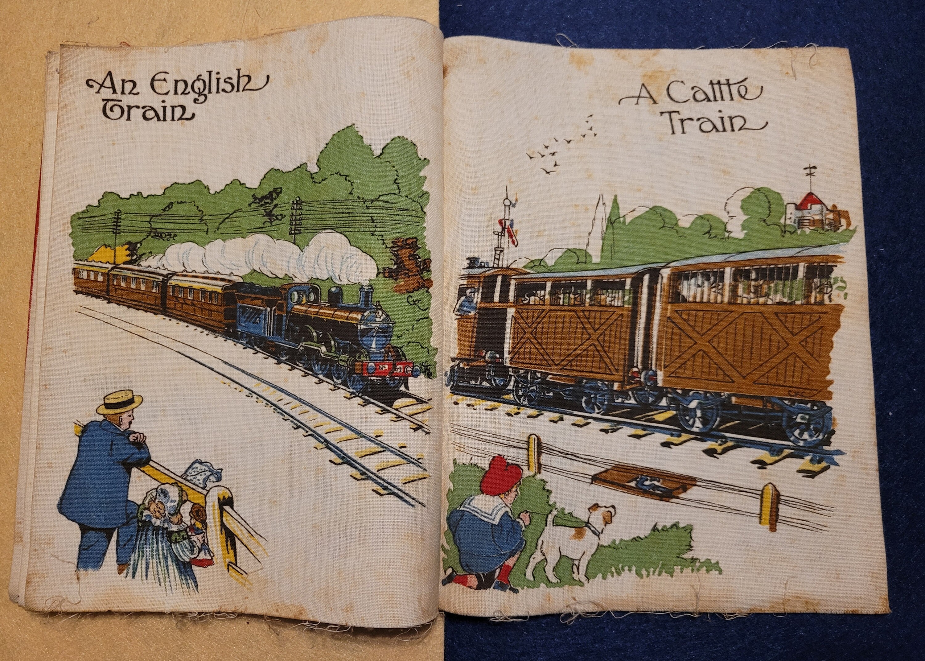 Dean's Rag Books Series 3 No. 61 Trains - Etsy