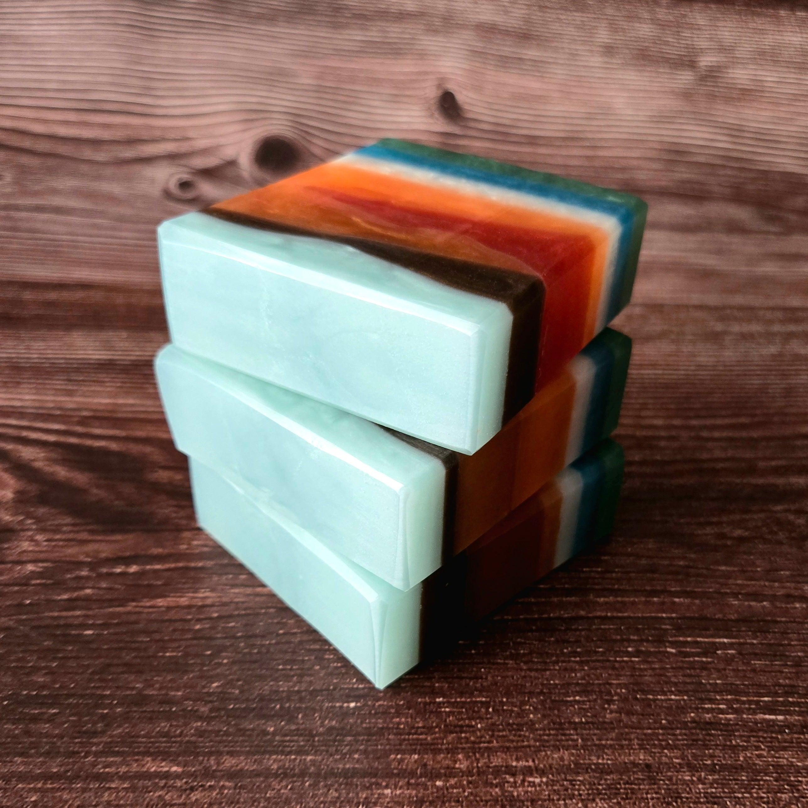 Fall Colors Handcrafted Glycerin Soap: Fall Landscape Vista Art, Apple ...