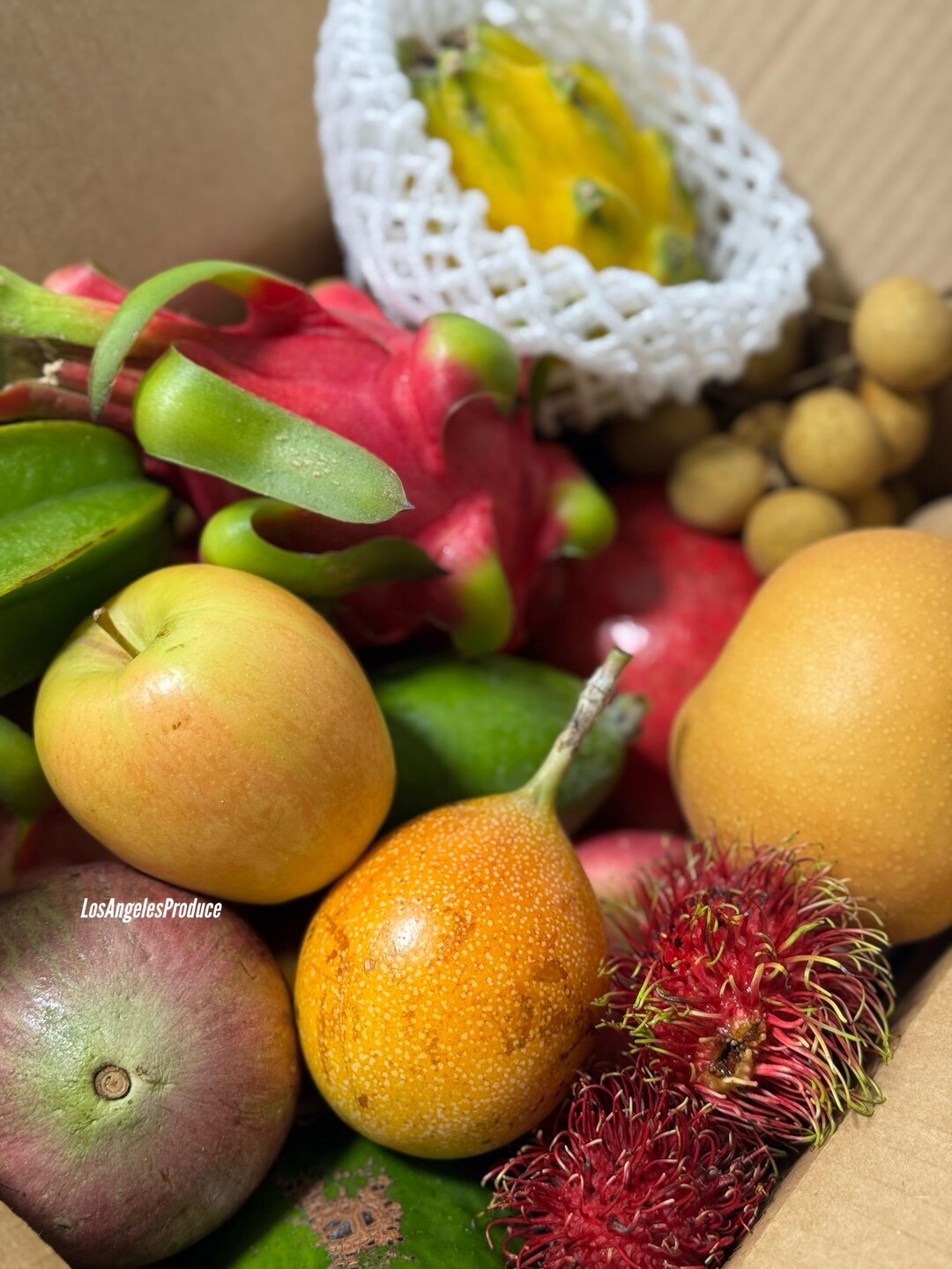 6-6.5lbs Tropical Fruit Sampler – Unique Gift / Treat / OVERNIGHT ...
