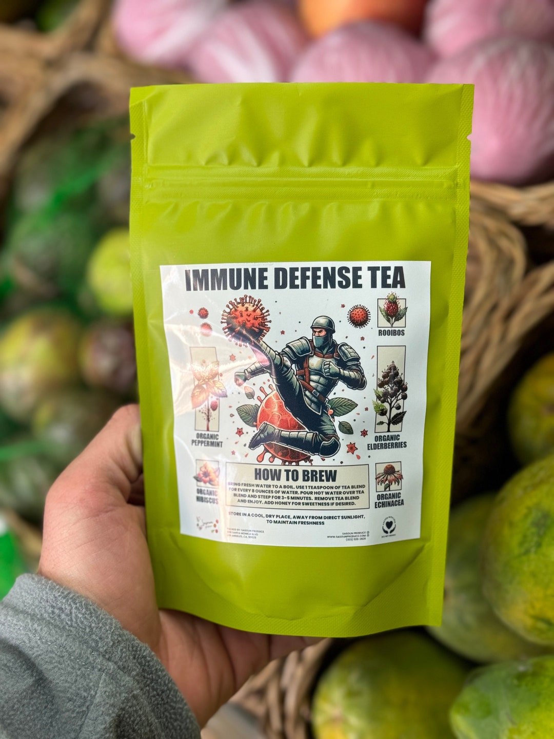 2oz "immune Defense" Premium Tea Blend / Fast & Free Shipping! - Etsy