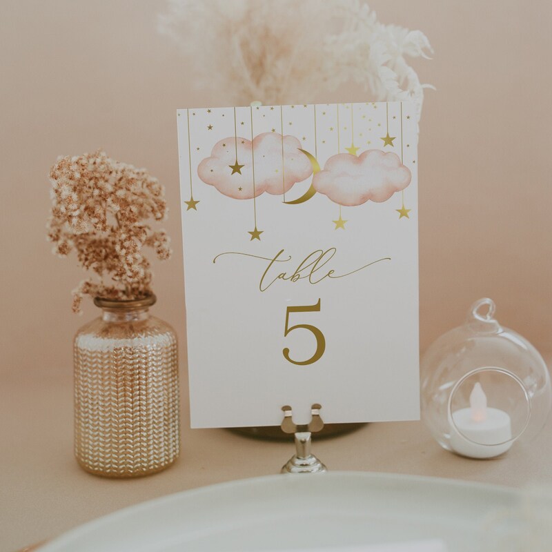 Gold Table Numbers - Etsy