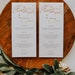 Editable Twinkle Twinkle Little Star Baby Shower Menu, 4x9, Gold Moon ...