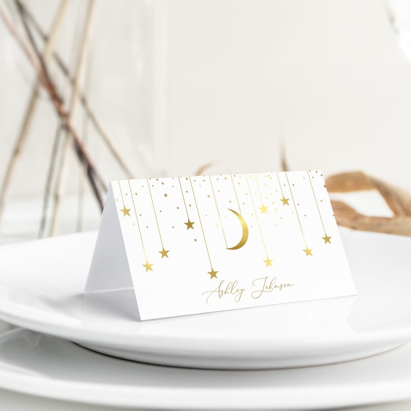 Star Place Cards - Etsy