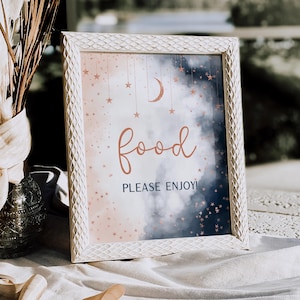 Twinkle Twinkle Little Star Food Sign, 8x10", Instant Download - Etsy
