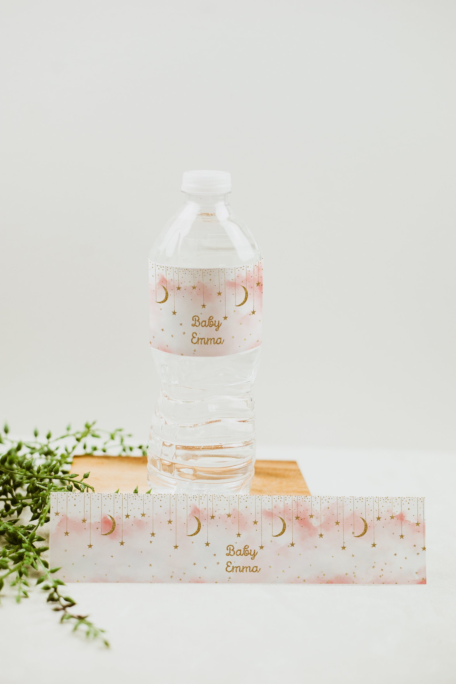 Bottle Labels Twinkle Twinkle Little Star Bottle Label Pink | Etsy