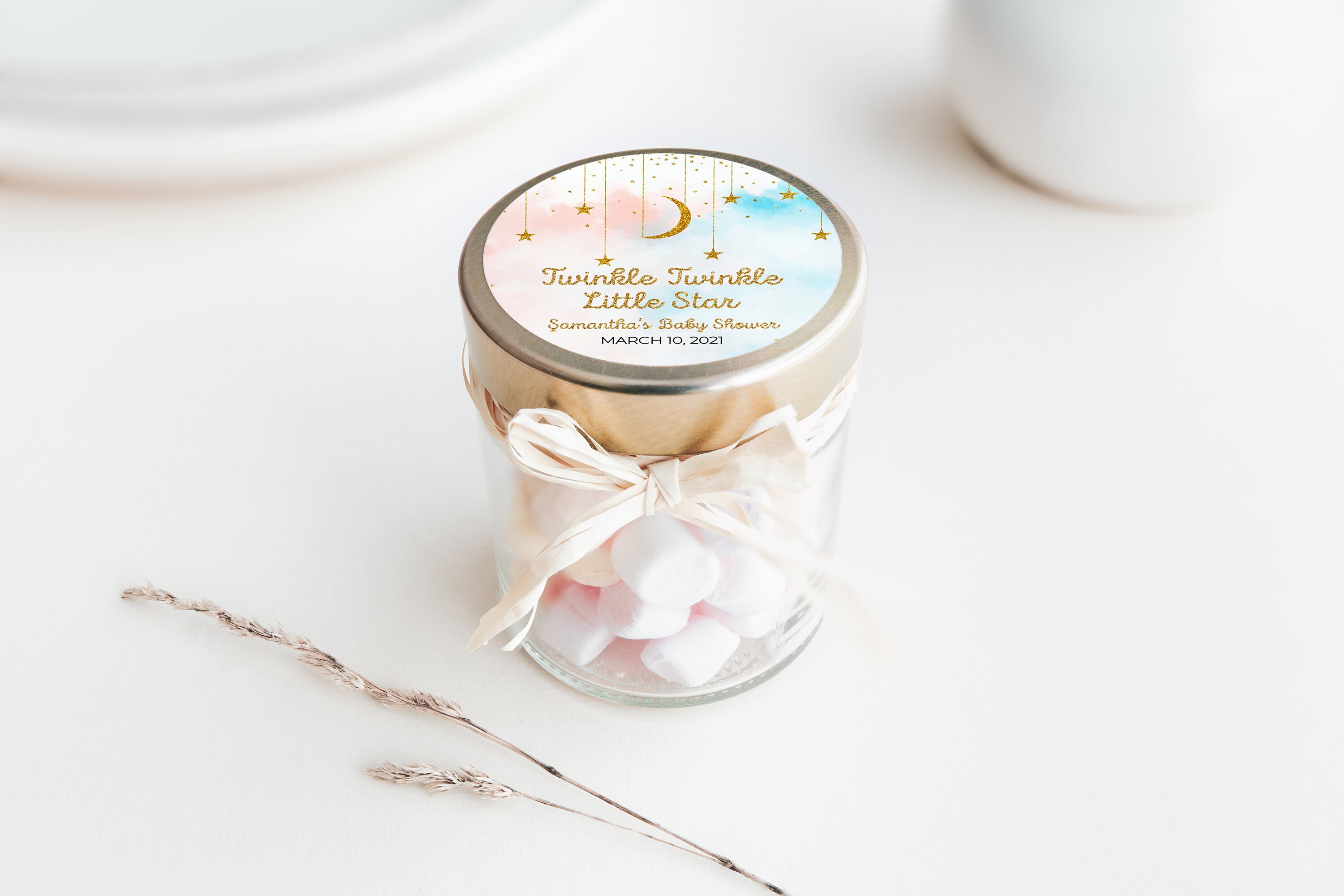 Editable Gender Reveal Stickers Gender Reveal Welcome Sign - Etsy