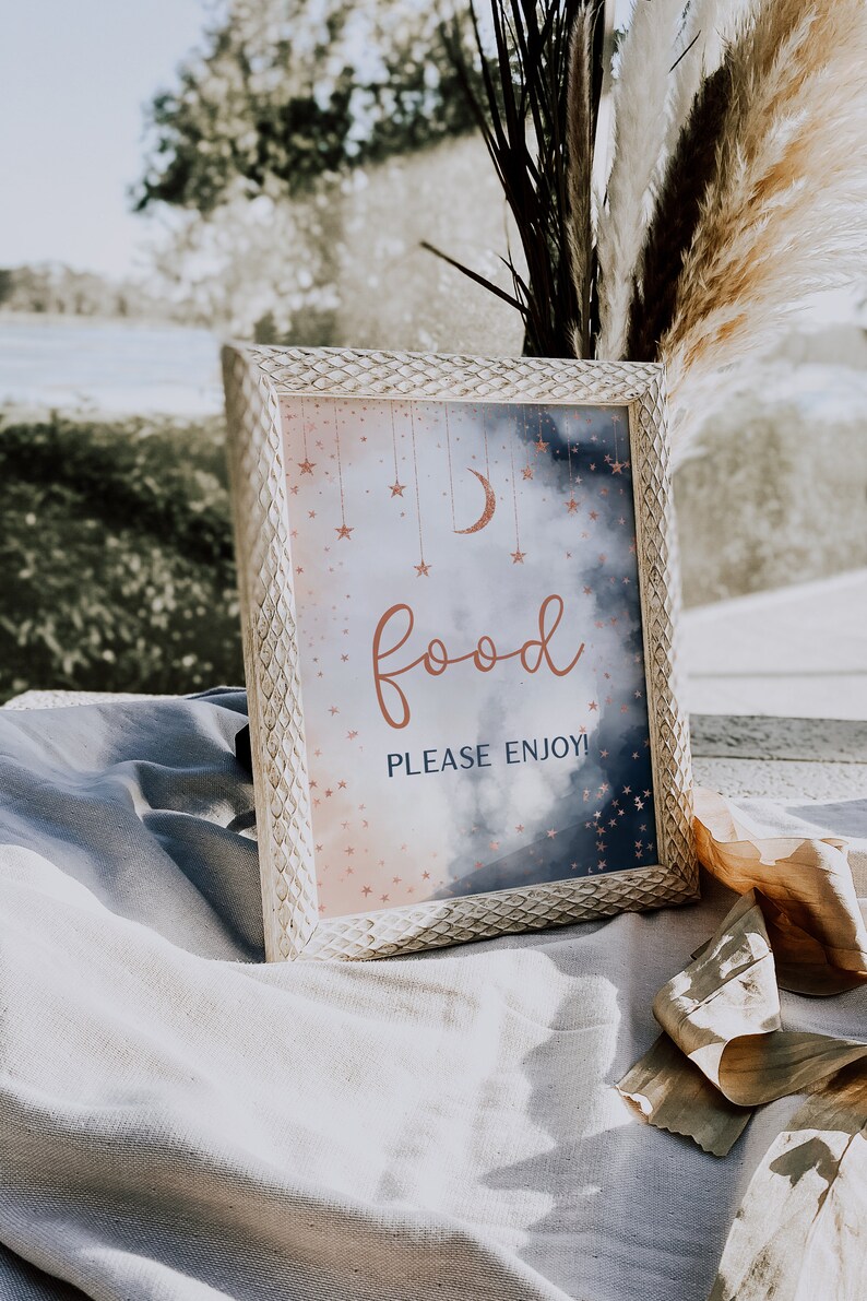 Twinkle Twinkle Little Star Food Sign 8x10 Instant | Etsy