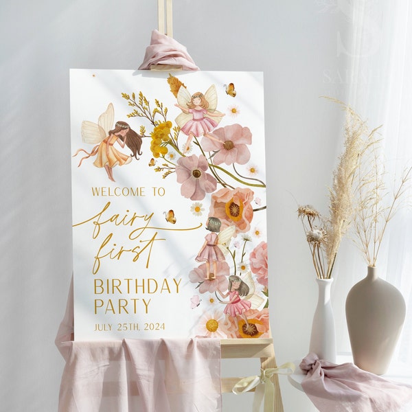 Fairies Welcome Sign - Etsy