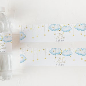 EDITABLE Twinkle Twinkle Little Star Bottle Labels , Instant Download ...