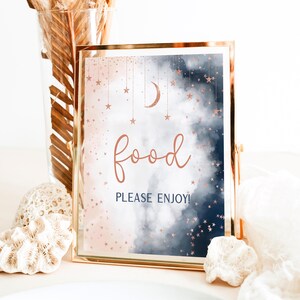 Twinkle Twinkle Little Star Food Sign, 8x10", Instant Download - Etsy