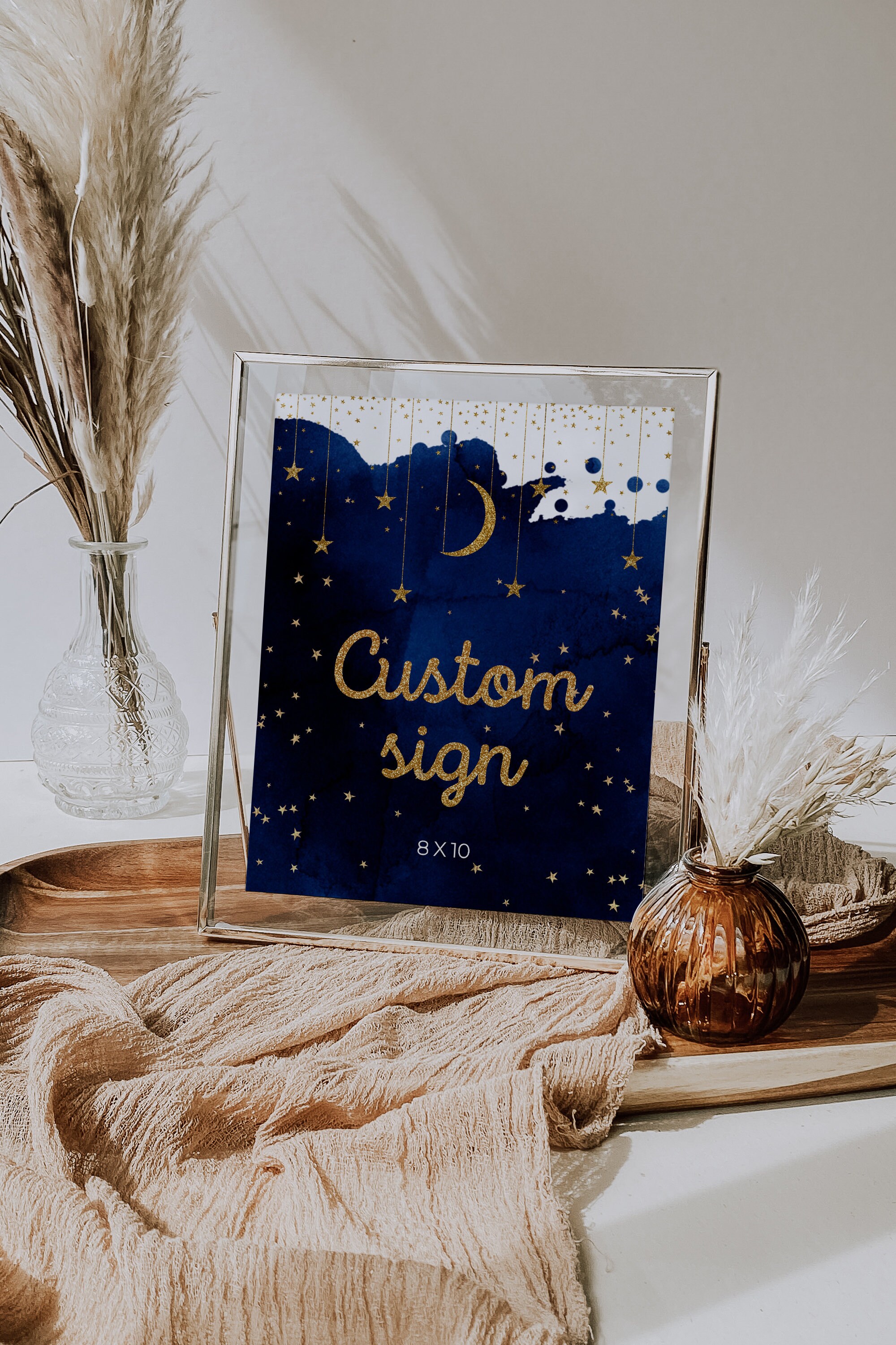 EDITABLE CUSTOM SIGN Twinkle Twinkle Little Star Custom Sign | Etsy